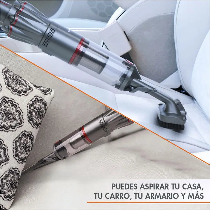 Aspiradora inalámbrica de mano Invictus One roja – JADASH S.A.S.